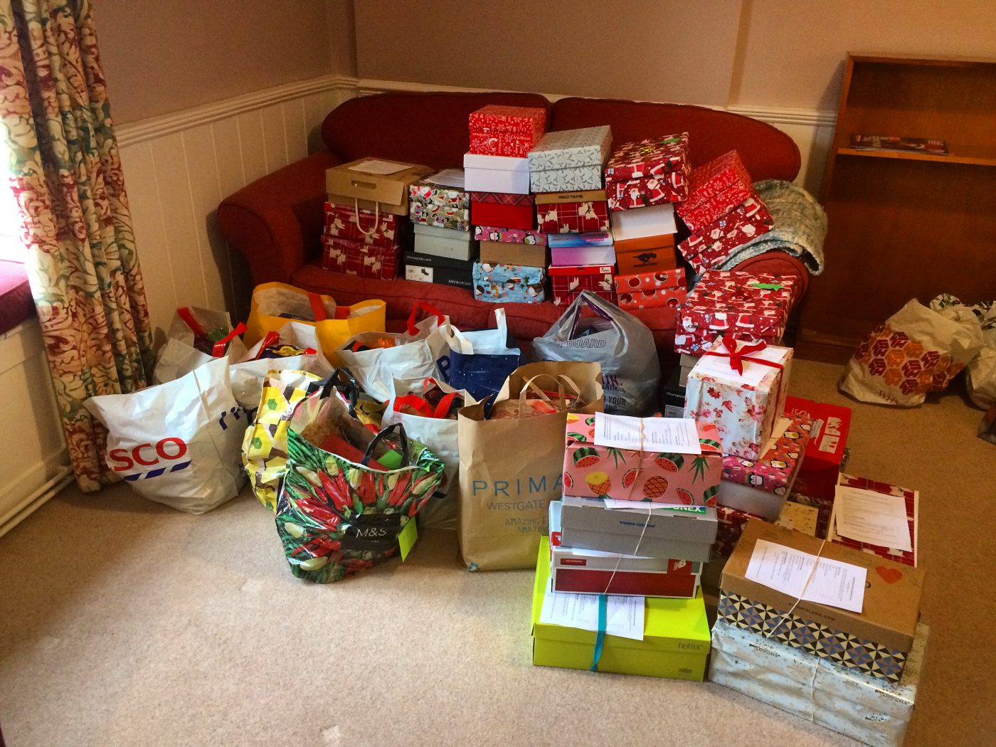 Project Shoebox Success - Hertford College | University of Oxford