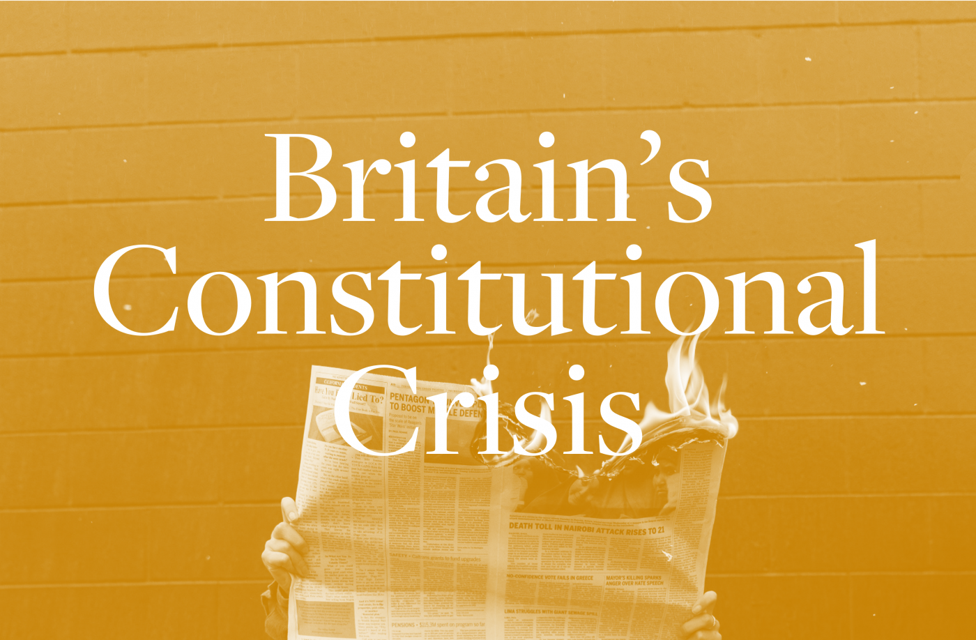 Britain's Constitutional Crisis: Brexit & journalism - Hertford College ...